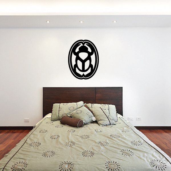 Scarab Egyptian Wall Decal - Vinyl Decal - Car Decal - MC46 – Vinyl ...