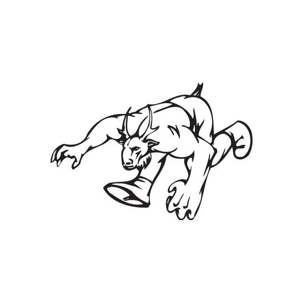 School Mascot Wall Decal - Vinyl Decal - Car Decal - DC 040 – Vinyl ...