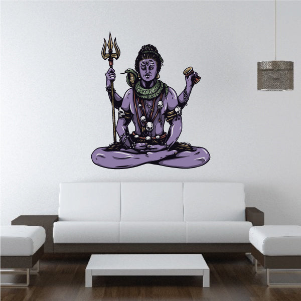 Shiva Sticker – Vinyl Disorder