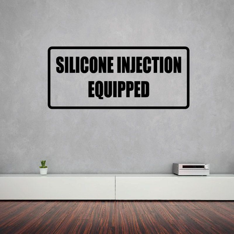 Silicon injection equipped Decal – Vinyl Disorder