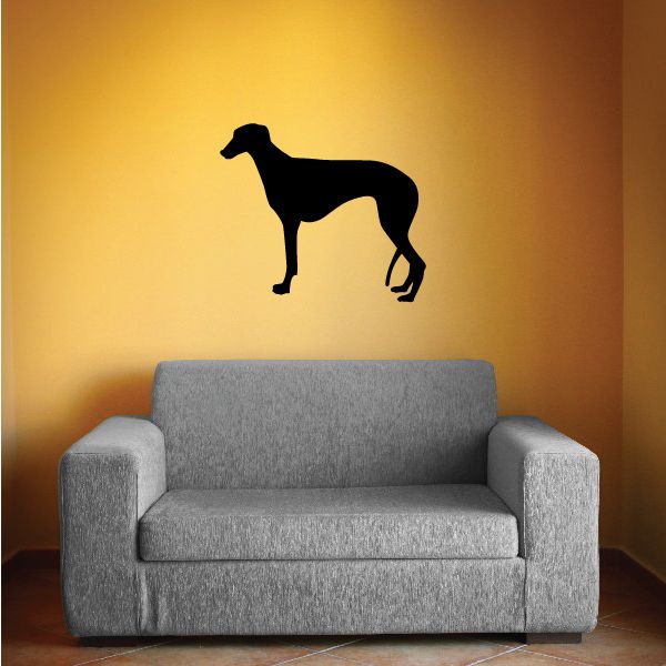 Simple Greyhound Decal – Vinyl Disorder