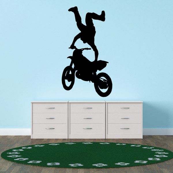 Simple Seat Grab Dirt Bike Decal – Vinyl Disorder