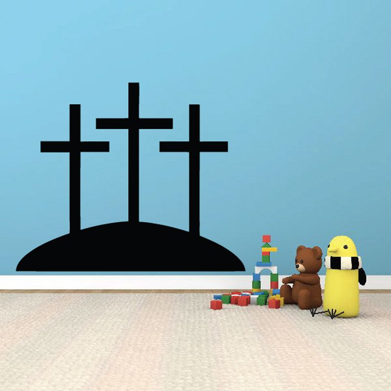 Simple Triple Cross Decal – Vinyl Disorder