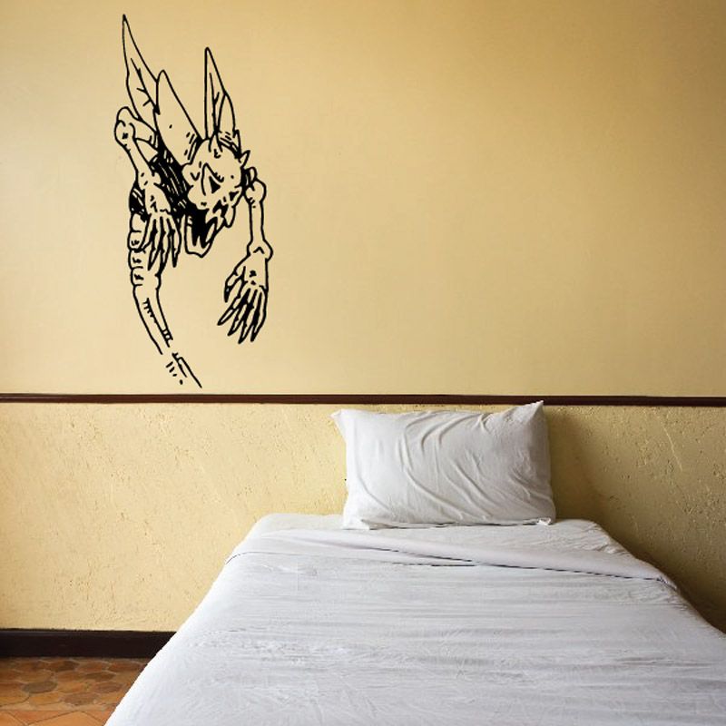 Skull Bug Monster Flying Decal – Vinyl Disorder