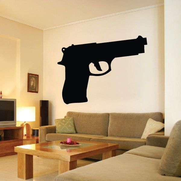 Soldiers Semi-Automatic Pistol Decal – Vinyl Disorder