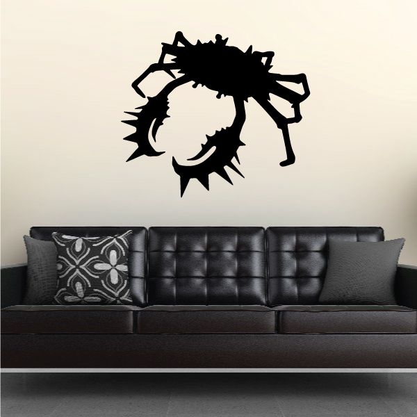 Spiny Spikey King Crab Decal – Vinyl Disorder