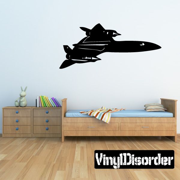 SR-71 Blackbird Decal – Vinyl Disorder