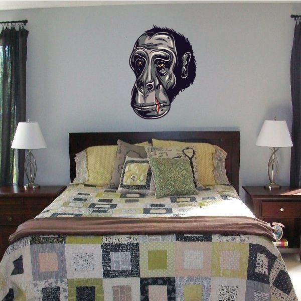 Staring Ape Sticker – Vinyl Disorder