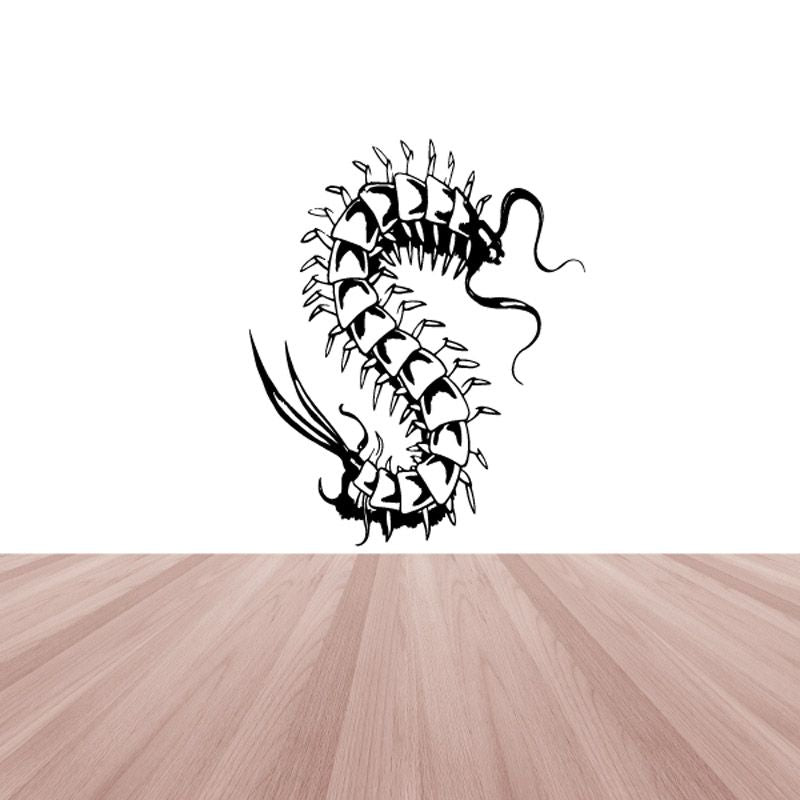 Swerving Detailed Centipede Decal – Vinyl Disorder