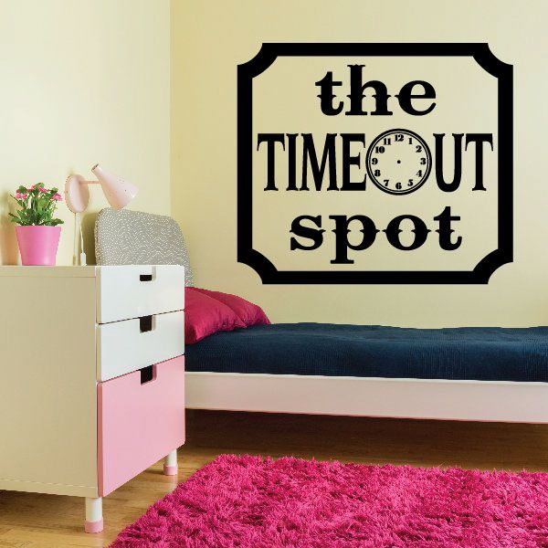 The Timeout Spot Wall Decal – Vinyl Disorder