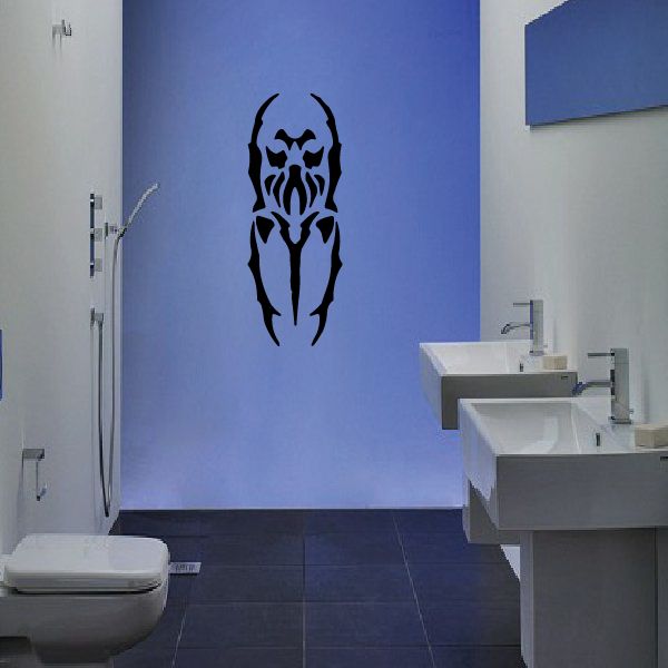 Thin Tribal Beetle Decal – Vinyl Disorder