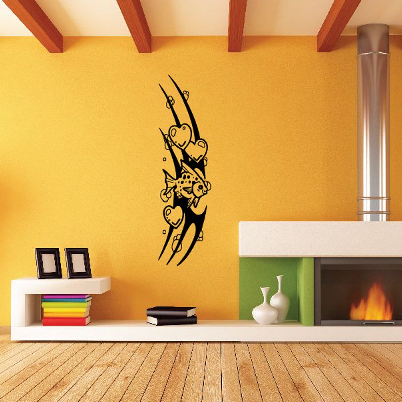 Tribal Fish Wall Decal - Vinyl Decal - Car Decal - DC682 – Vinyl Disorder