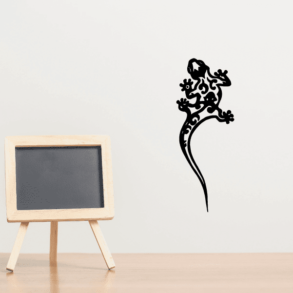 Tribal Gecko Decal – Vinyl Disorder