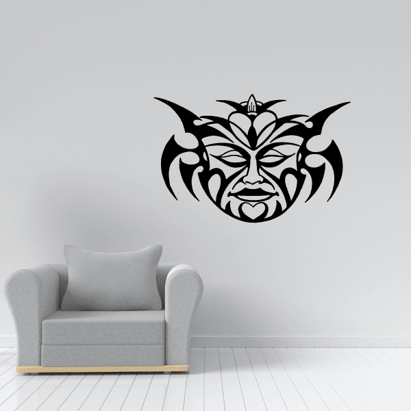 Tribal Soothsayer Mask Decal – Vinyl Disorder
