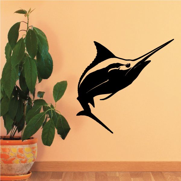 Turning Marlin Decal – Vinyl Disorder