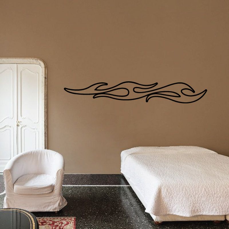 Twisted Ghost Flames Car Decal - Vinyl Decal - Wall Decal - CF156 ...