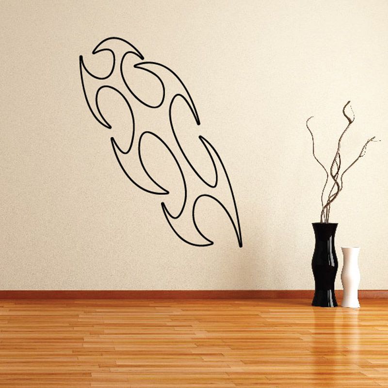 Twisted Ghost Flames Car Decal - Vinyl Decal - Wall Decal - CF463 ...