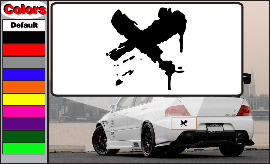 Underoath X Decal – Vinyl Disorder