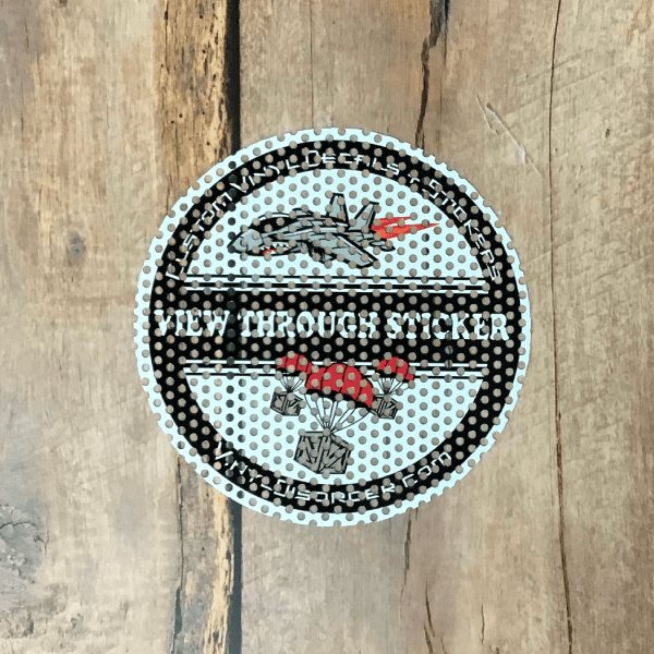 View Through Sticker Vinyl – Vinyl Disorder