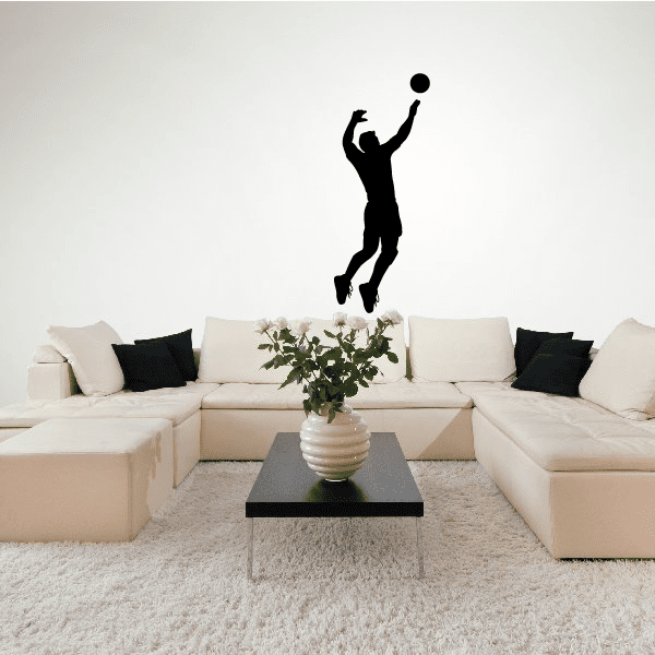 Volleyball Spike Decal – Vinyl Disorder