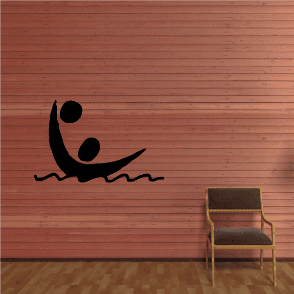 Water polo Wall Decal - Vinyl Decal - Car Decal - Bl003 – Vinyl Disorder
