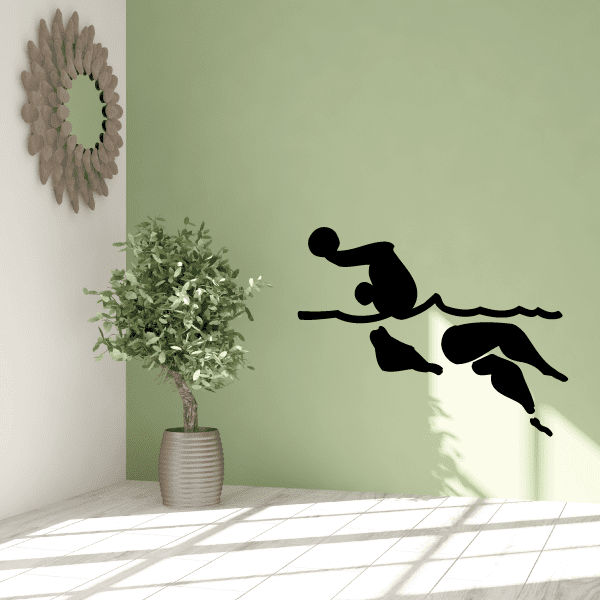 Water polo Wall Decal - Vinyl Decal - Car Decal - Bl004 – Vinyl Disorder