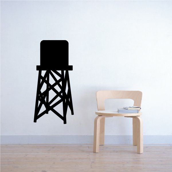Water Tower Wall Decal - Vinyl Decal - Car Decal - NS001 – Vinyl Disorder