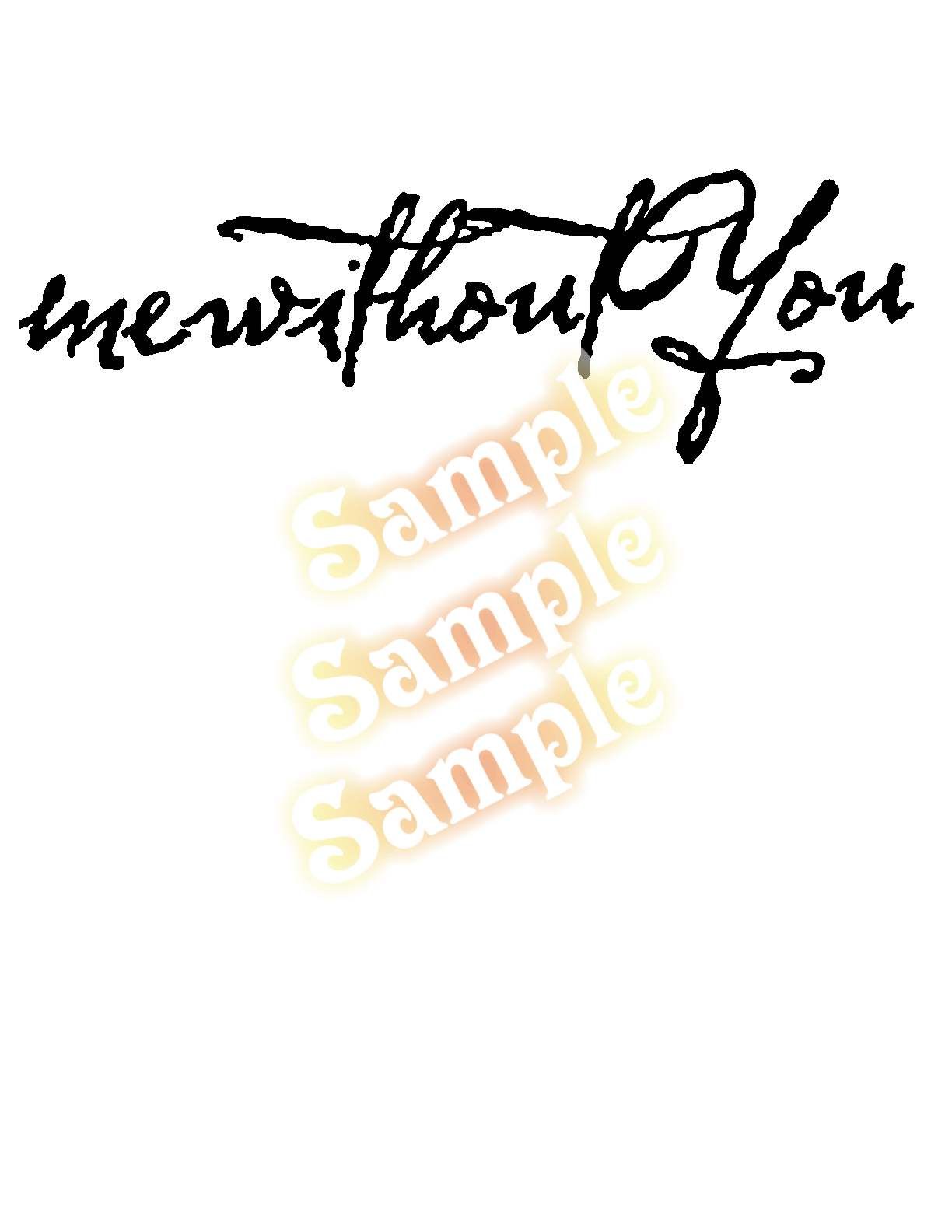 We without You Decal – Vinyl Disorder