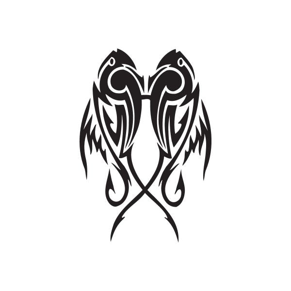 Pisces Flying Fish Decal – Vinyl Disorder